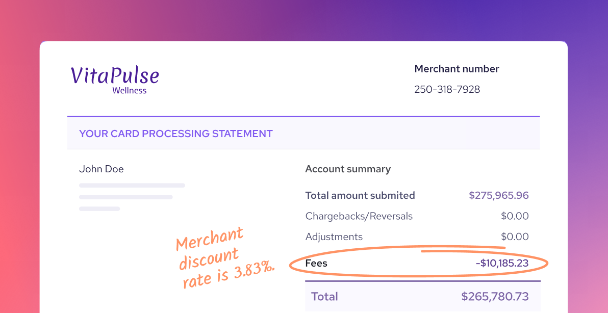 How to read your merchant processing statement